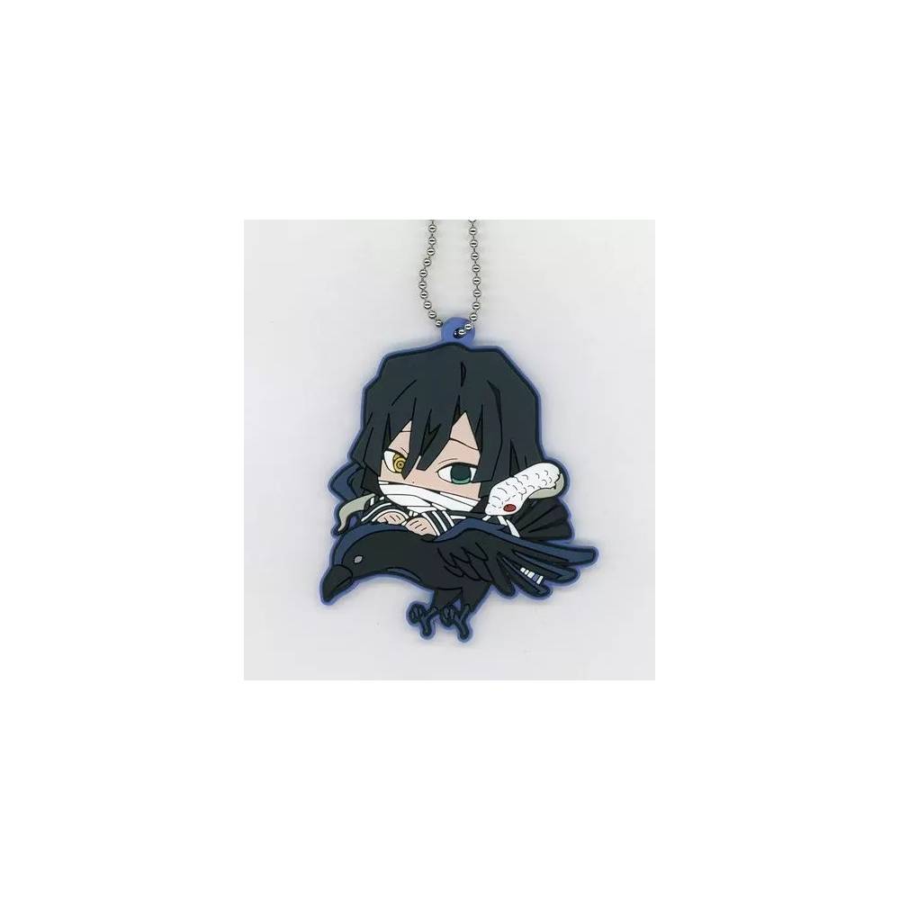 Demon Slayer - Obanai Iguro - Crow Carrier Soldier Rubber Strap - Anime ...